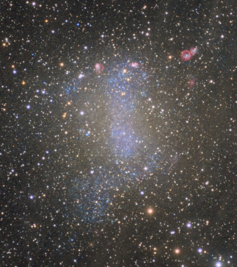 地味かと思いきや・・・見どころいっぱいバーナードの銀河 NGC 6822 | たのしい天体観測