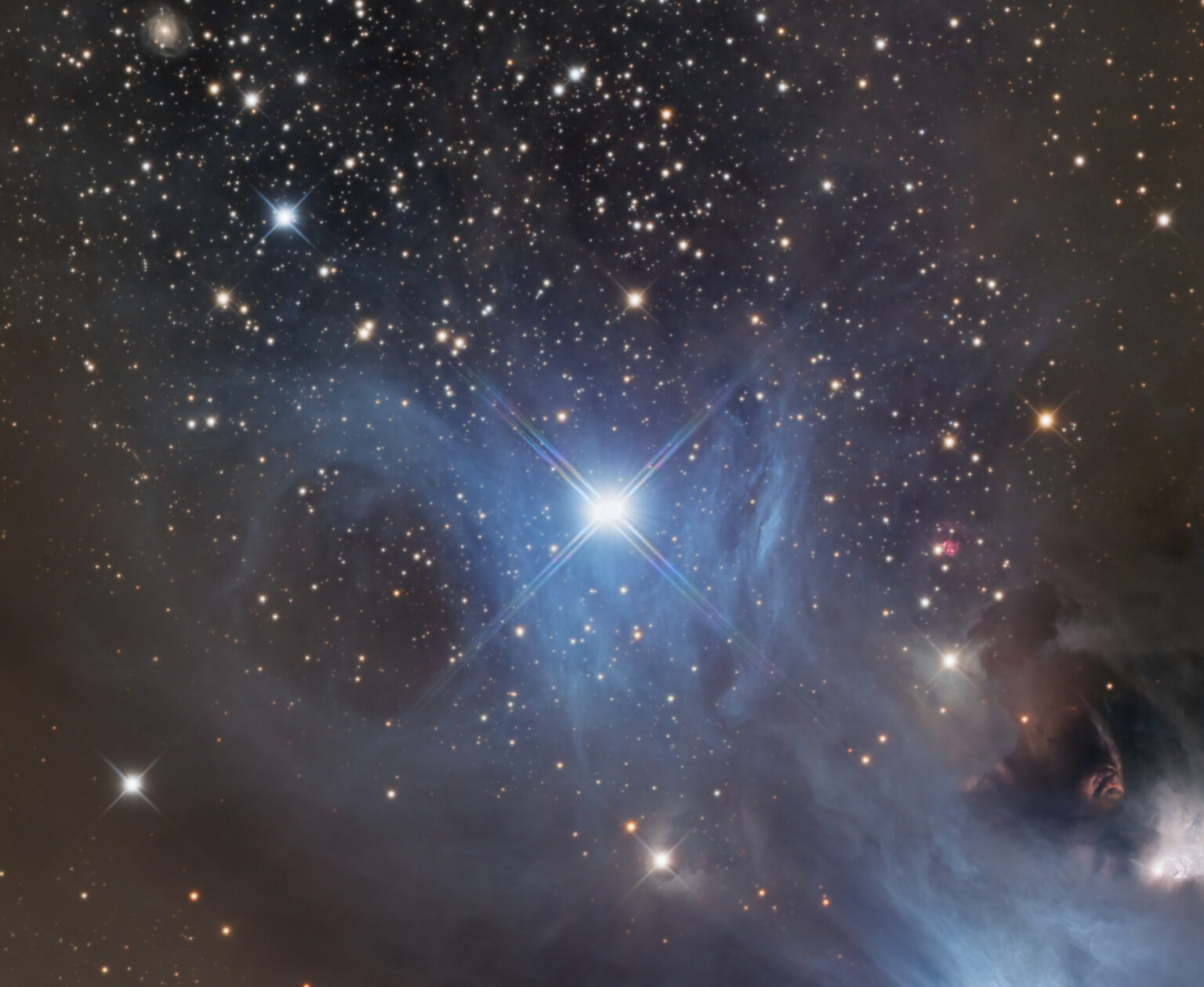 恋するみなみのかんむり座へ – NGC 6729 | たのしい天体観測